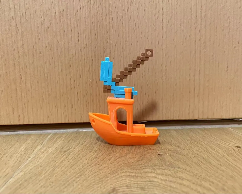 Minecraft-Diamant-Spitzhacke – Kostenloses 3D-Druckmodell – MakerWorld