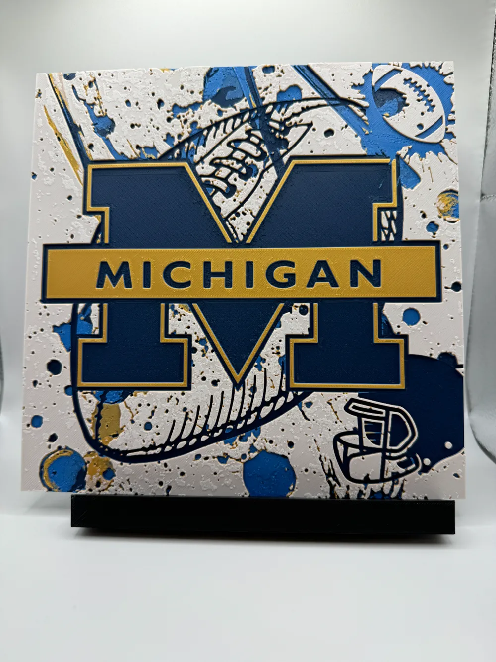 Michigan University - Wolverines - NCAA by Canadian Gamer MakerWorld ...