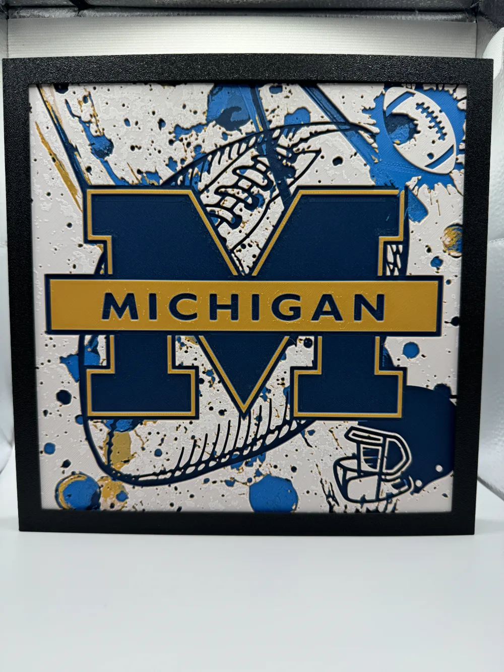 Michigan University - Wolverines - NCAA - Free 3D Print Model - MakerWorld