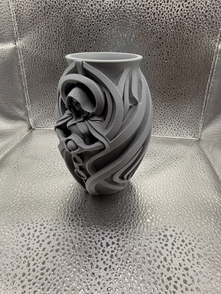 Mystic Oracle Goddess Vase Fantasy Sculpture - Free 3D Print Model ...