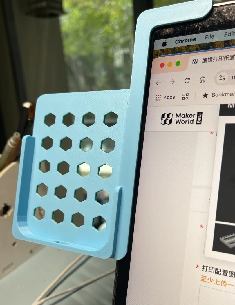 Phone stand for next to Macpro by Jacob.Mee - MakerWorld