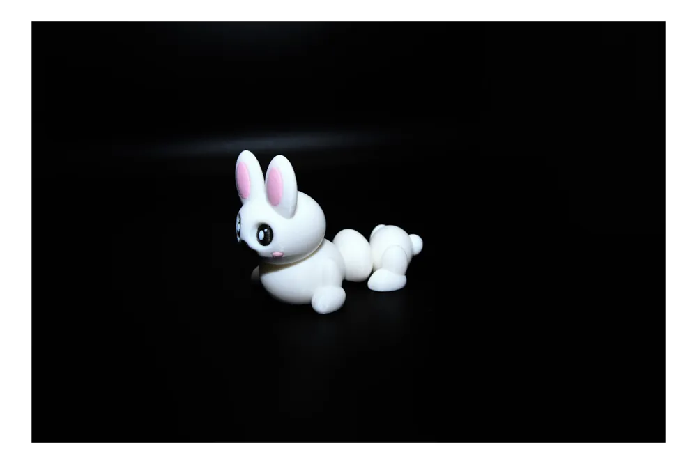 Chibi Bunny Flexi - Free 3D Print Model - MakerWorld