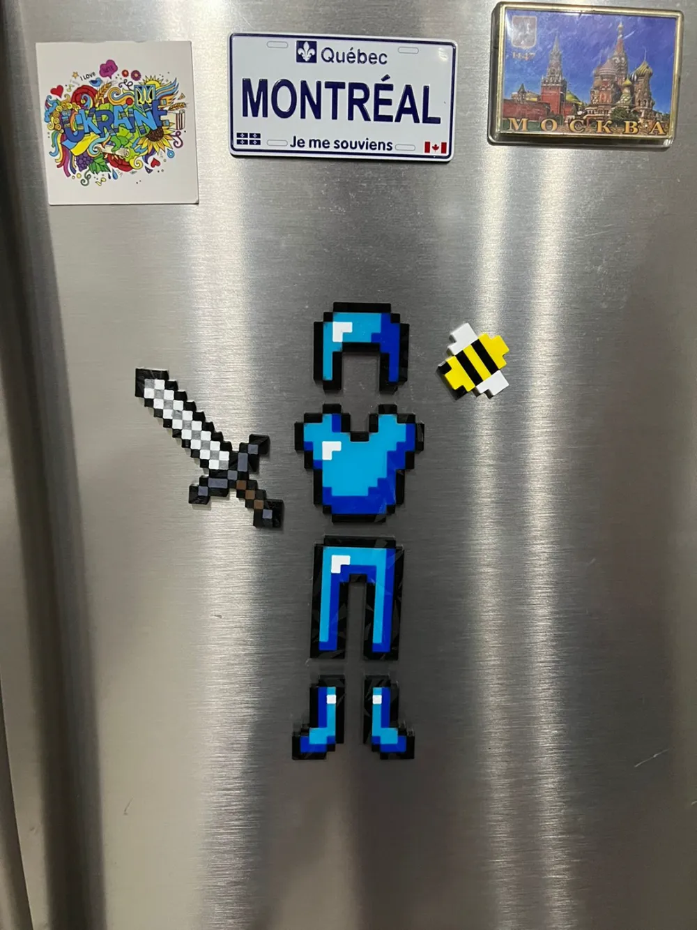 Minecraft fridge magnet by angrelou - MakerWorld