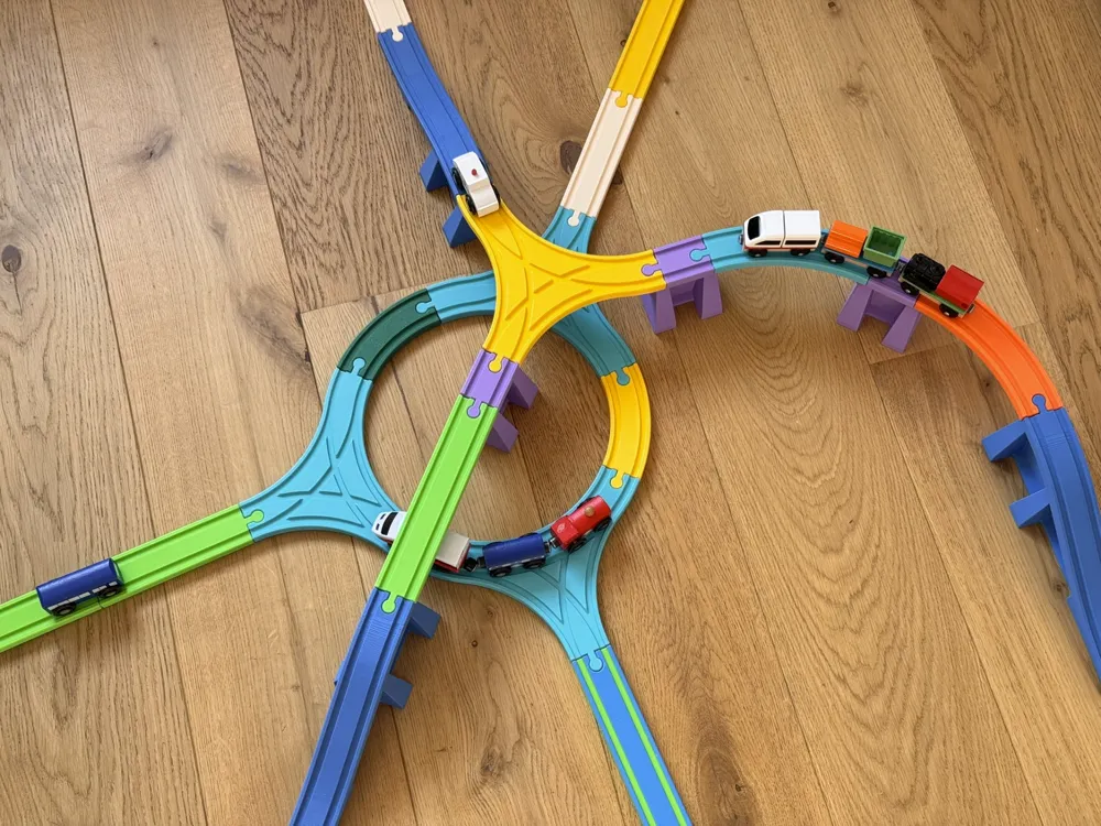 Ramps and Piers for Bridges - KYZ Train Tracks - Free 3D Print Model ...
