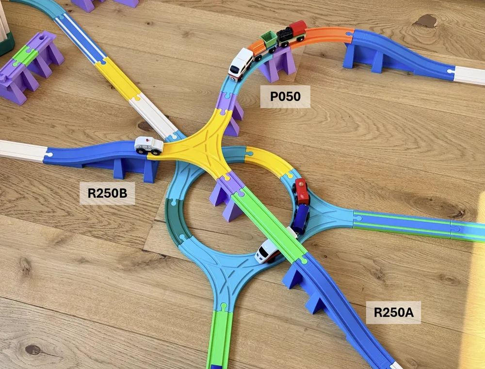 Ramps and Piers for Bridges - KYZ Train Tracks by KYZ Design MakerWorld ...