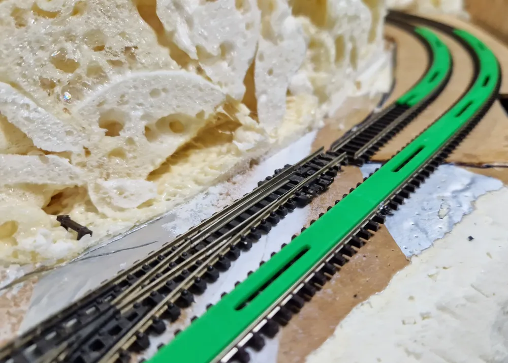 N Gauge - Track Radius Setting Tool For Use with Flex Track by Simply ...