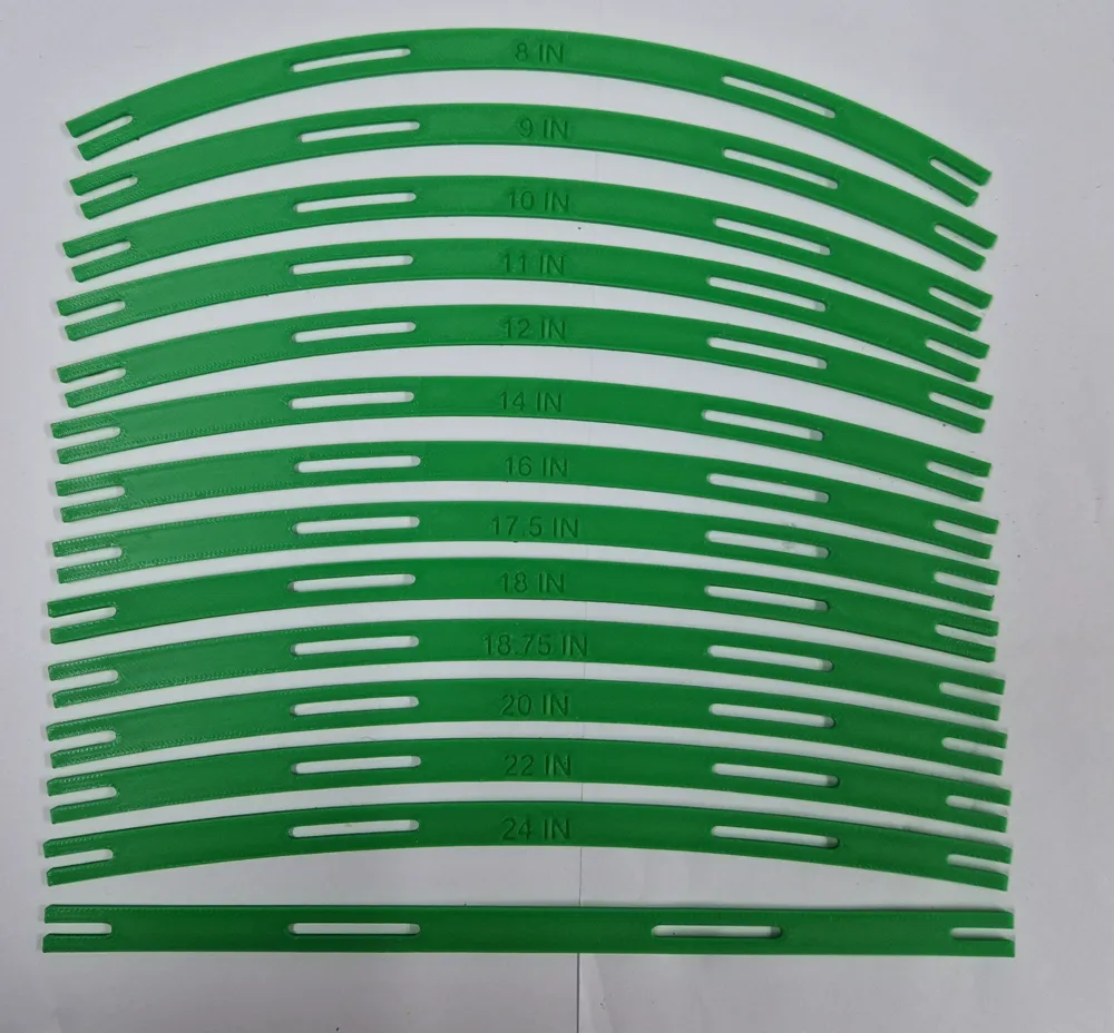 N Gauge - Track Radius Setting Tool For Use with Flex Track by Simply ...