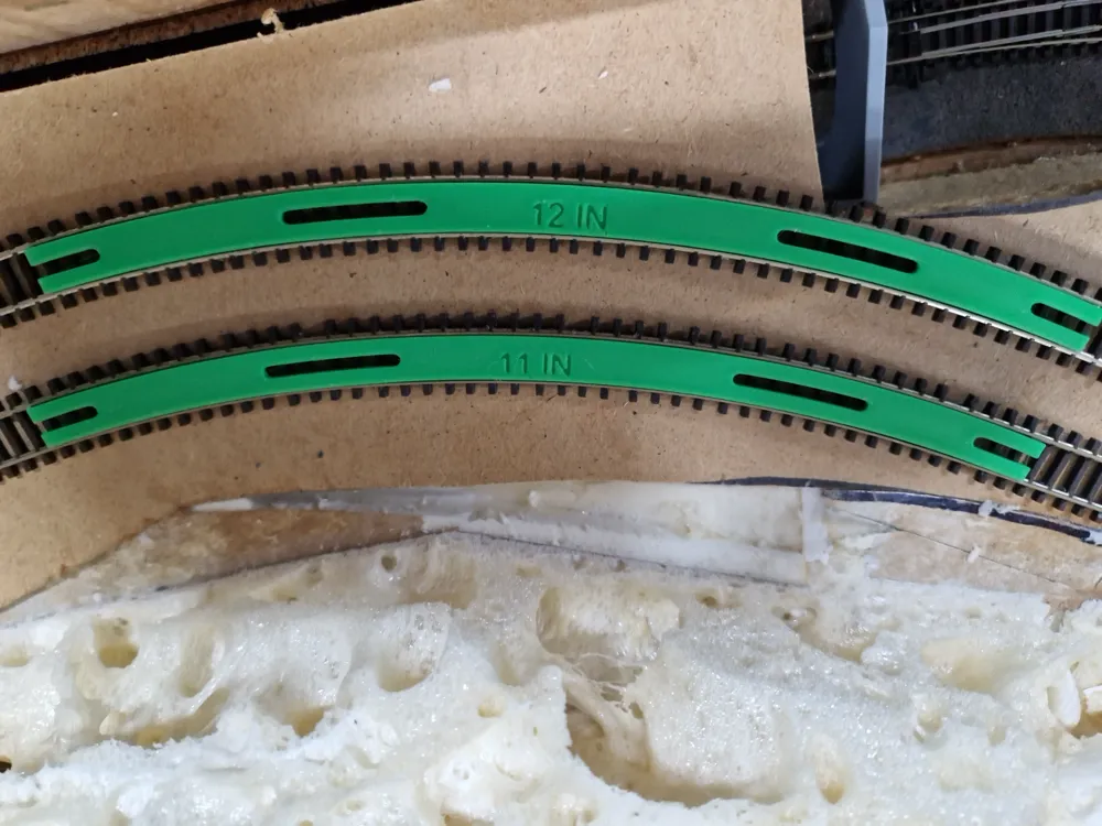 N Gauge - Track Radius Setting Tool For Use with Flex Track by Simply ...