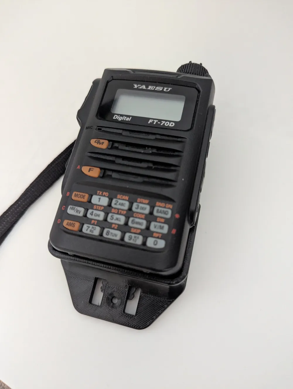 Yaesu FT-70 HR-Richter mount - Free 3D Print Model - MakerWorld