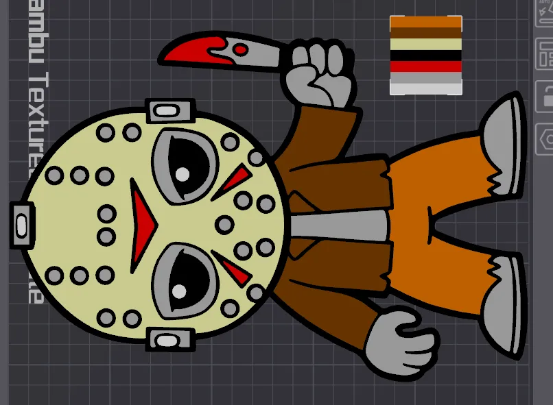 Jason Vorhees Chibi Wall Art by Raynors_Workshop - MakerWorld