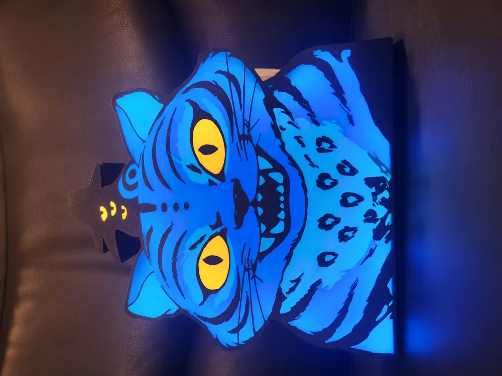 K-Pop Derpy Tiger lightbox by user_2644105119 MakerWorld: Download Free ...