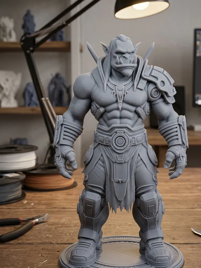 space orc - Free 3D Print Model - MakerWorld