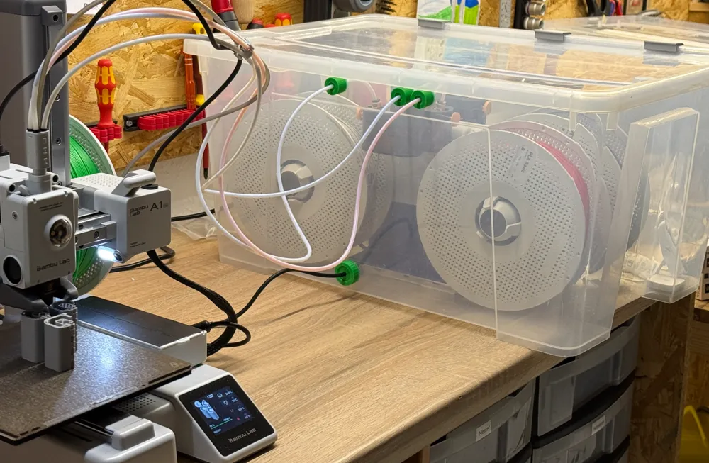 Minimal AMS-Lite Stand (for Ikea Samla) by msoul MakerWorld: Download ...