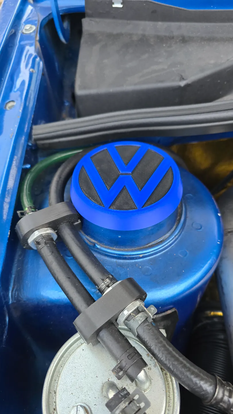 suspension cover golf mk2 VW logo by o.vavra - MakerWorld