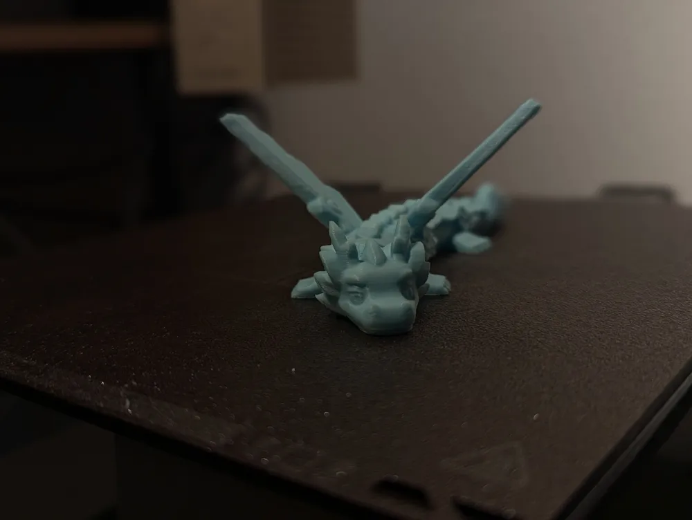 Flexi Mini Ancient Jade Dragon - Free 3D Print Model - MakerWorld
