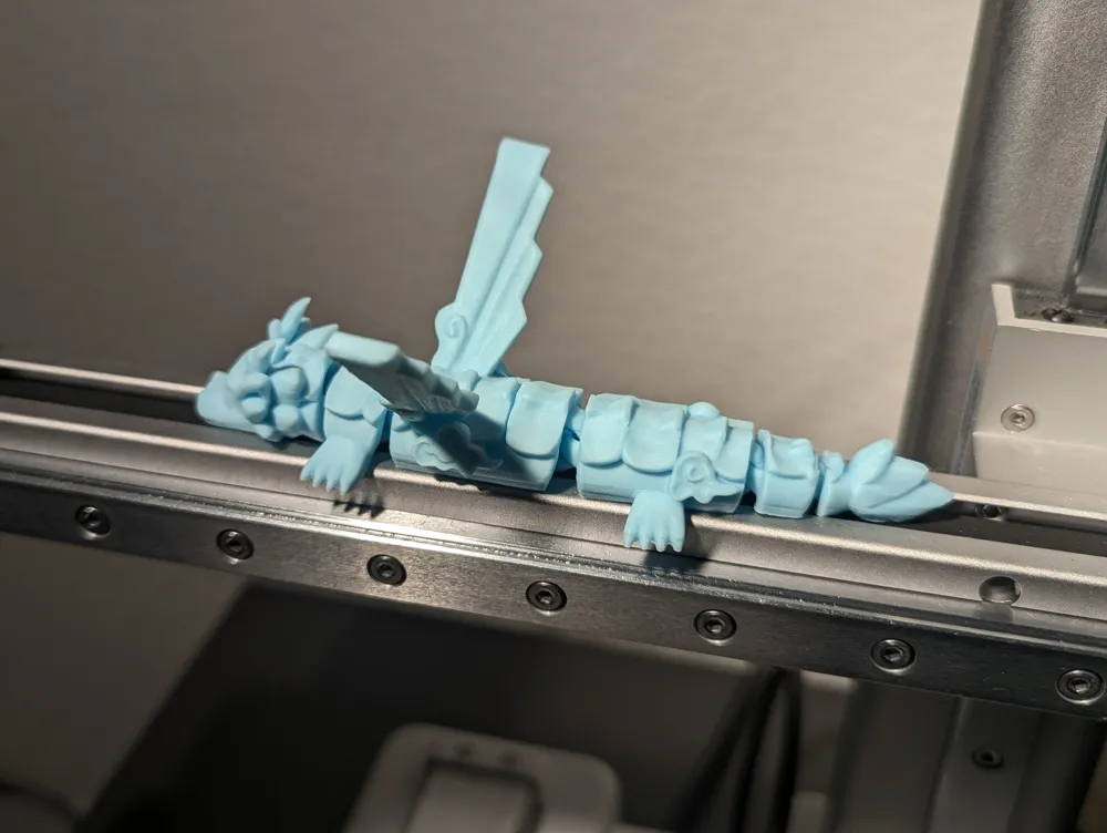 Flexi Mini Ancient Jade Dragon - Free 3D Print Model - MakerWorld
