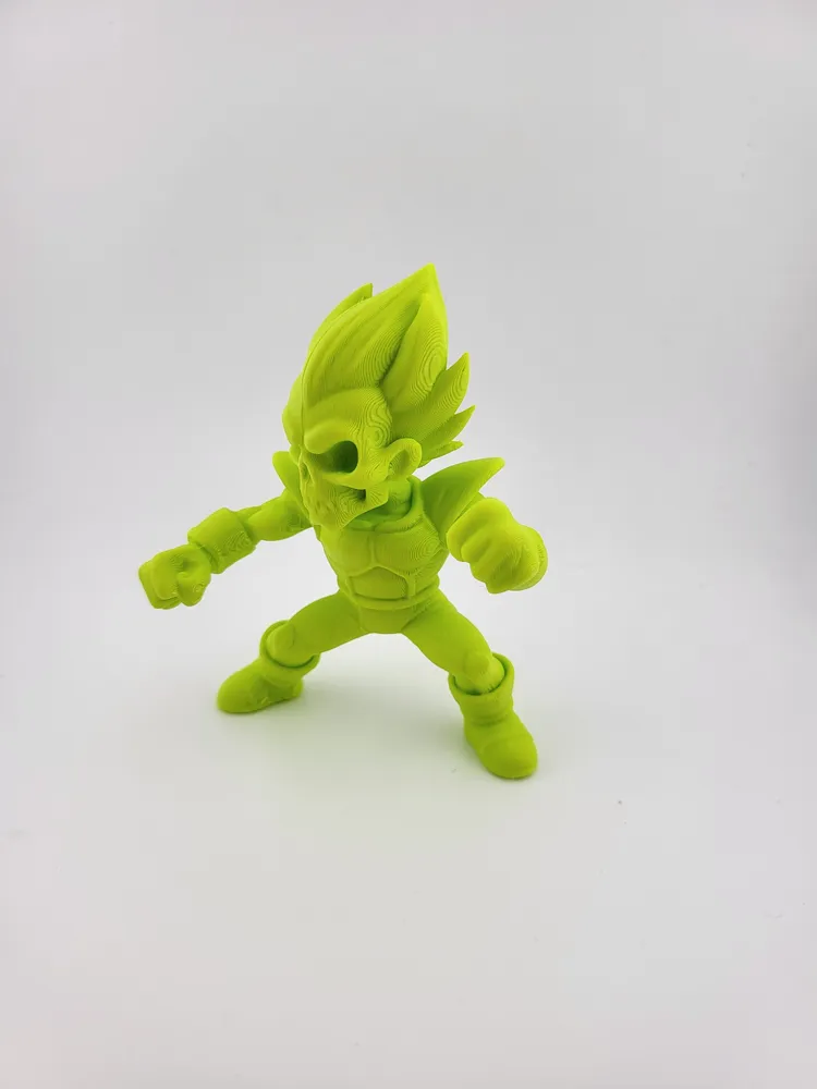Goku and Vegeta Skeleton Figures Dragon Ball - Free 3D Print Model ...