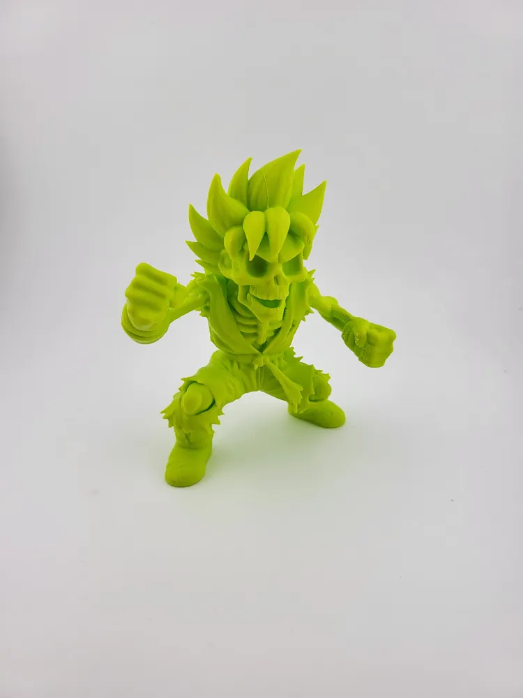 Goku and Vegeta Skeleton Figures Dragon Ball - Free 3D Print Model ...