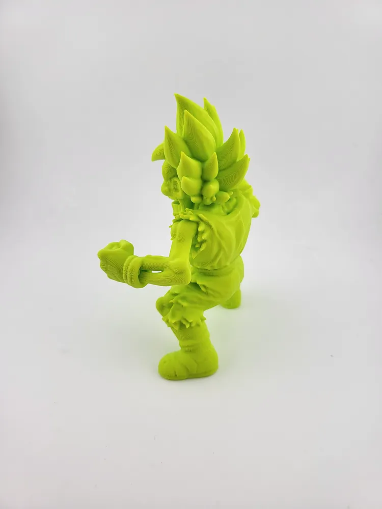 Goku and Vegeta Skeleton Figures Dragon Ball - Free 3D Print Model ...