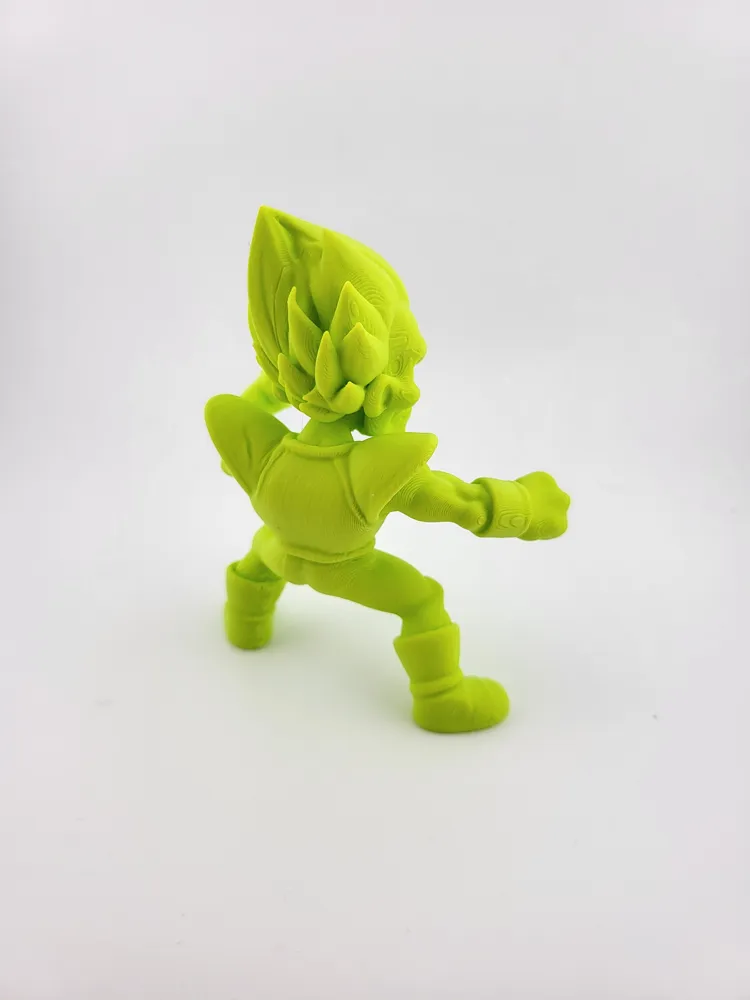 Goku and Vegeta Skeleton Figures Dragon Ball - Free 3D Print Model ...