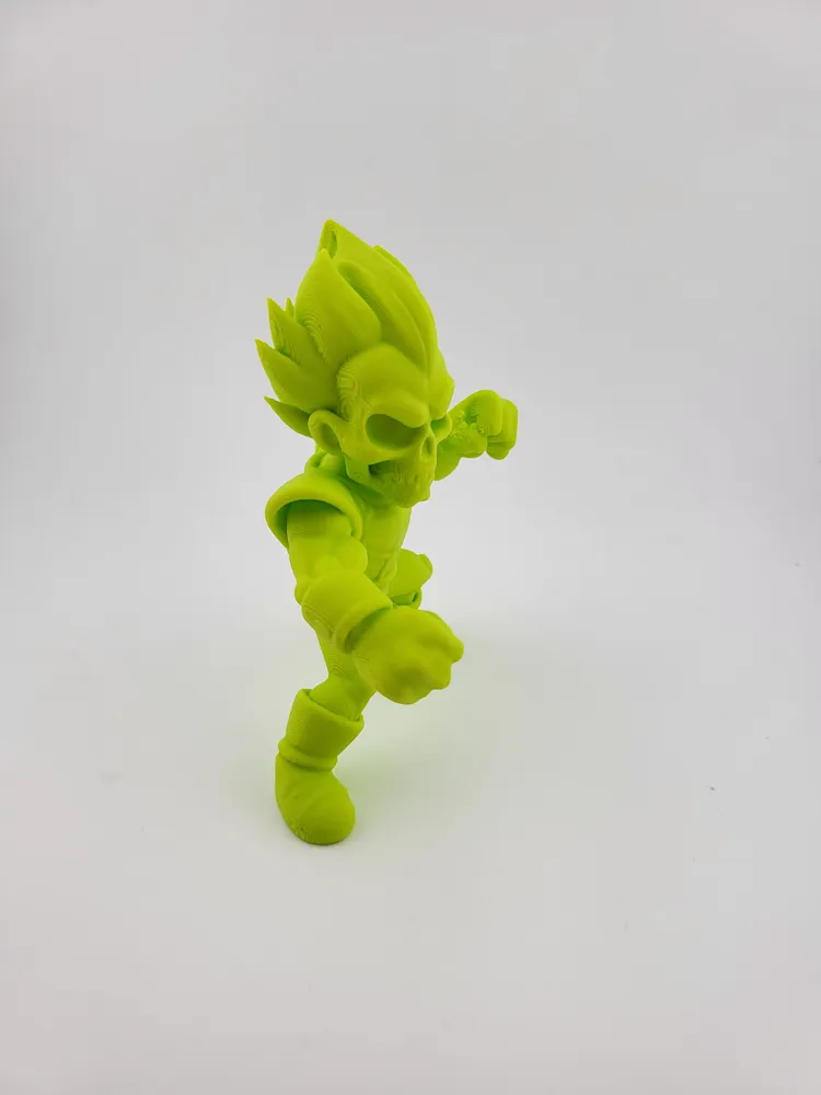 Goku and Vegeta Skeleton Figures Dragon Ball - Free 3D Print Model ...