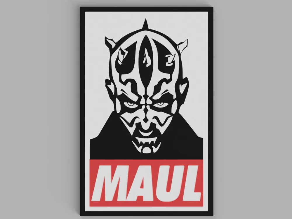Star Wars Darth Maul - Free 3D Print Model - MakerWorld
