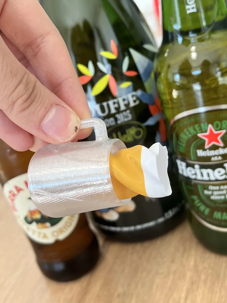 Impossible Beer Mug Passthrough Fidget - Free 3D Print Model - MakerWorld