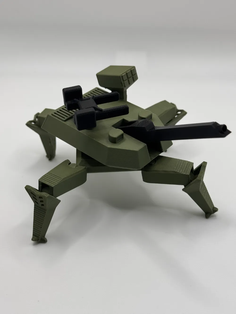 Walking Tank Mech - Free 3D Print Model - MakerWorld