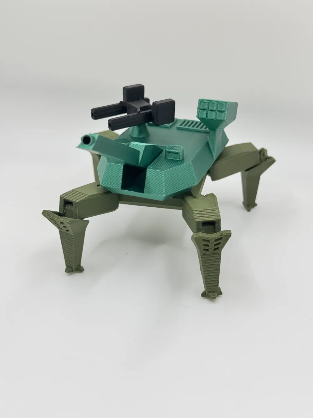 Walking Tank Mech - Free 3D Print Model - MakerWorld