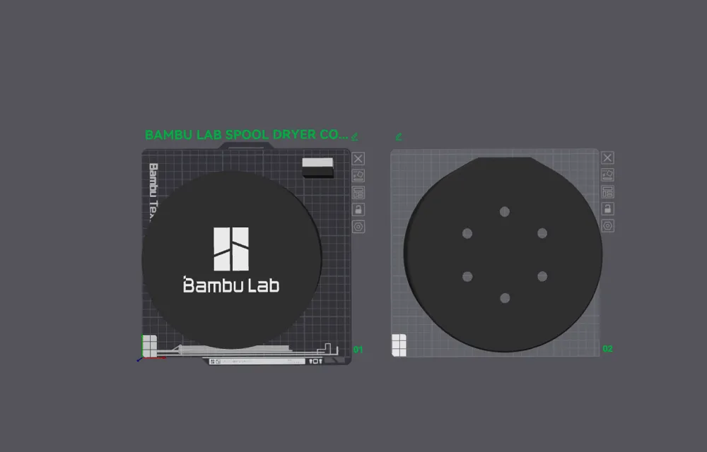 BAMBU LAB SPOOL DRYER COVER Remixed by Engineering Projects - MakerWorld