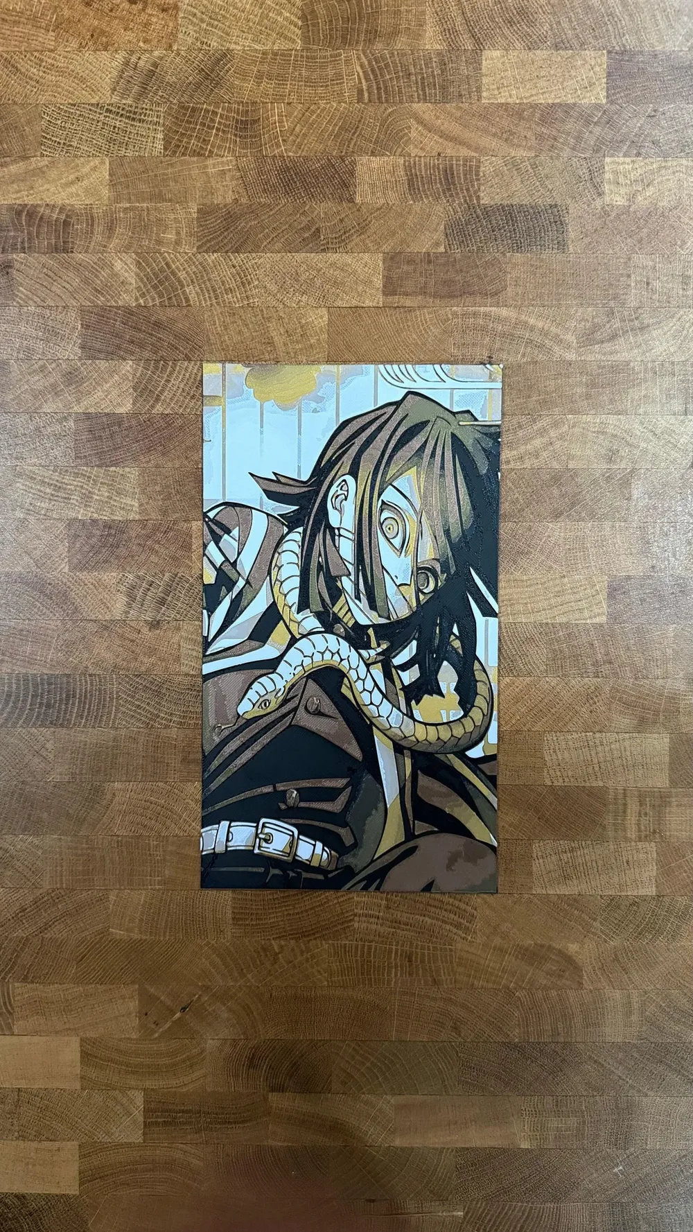 Demon Slayer - Obanai Iguro, Serpent/Snake Hashira - Free 3D Print ...