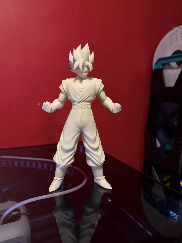 Super Saiyan Goku - Free 3D Print Model - MakerWorld