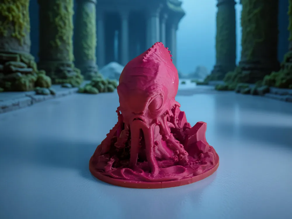 the Horror octopus from the deep - Free 3D Print Model - MakerWorld