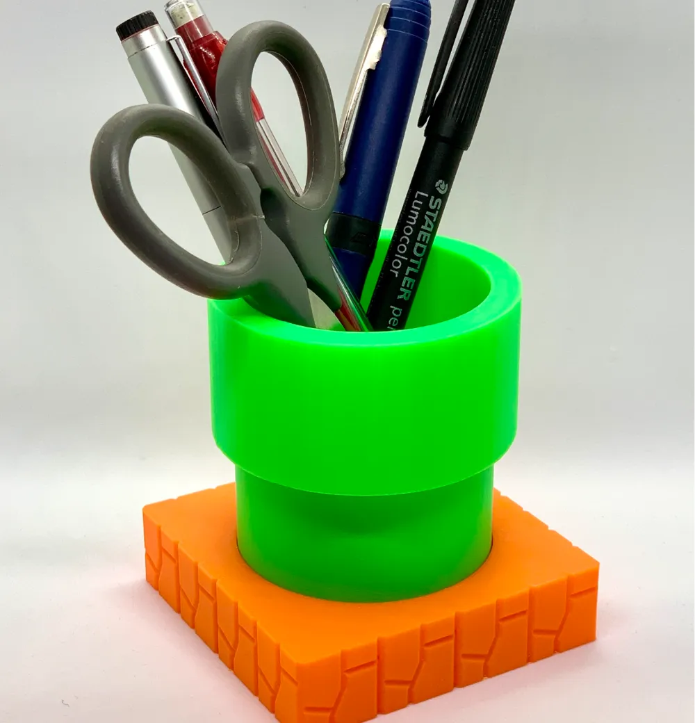 Mario inspired Tunel for pens by SolidLab - MakerWorld