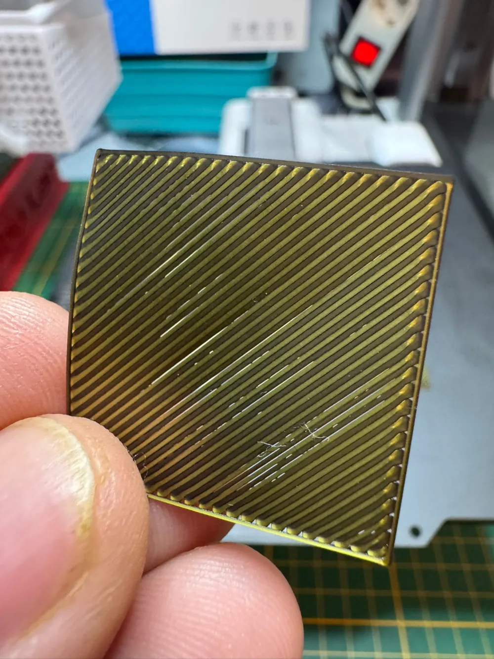 First Layer calibration - perfect Flow Test! by Frank_druckt_3D_auf ...