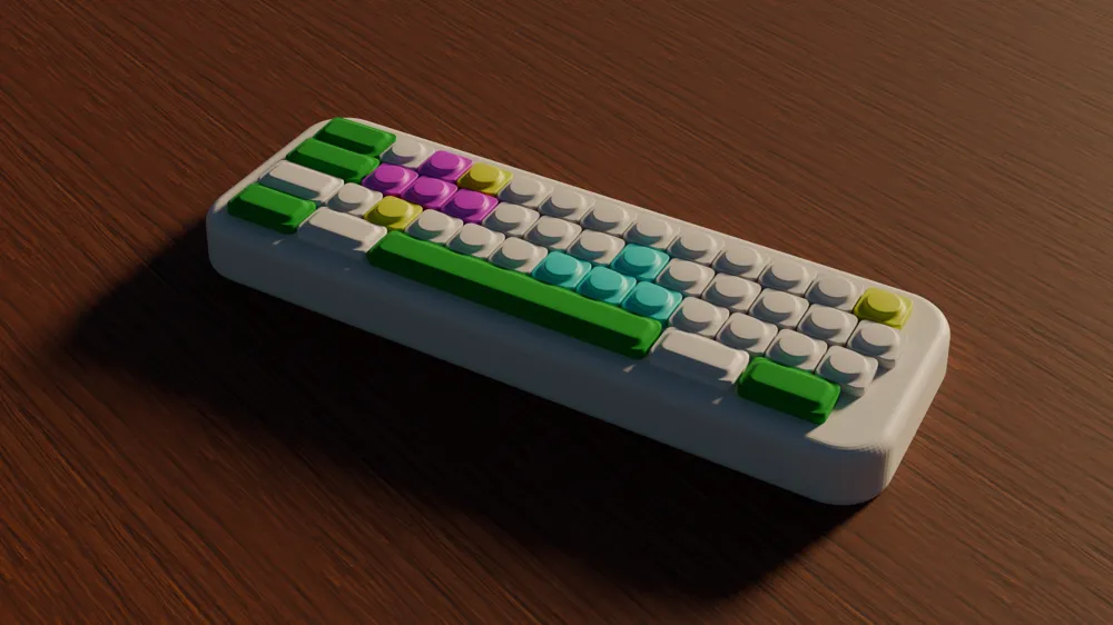 Futuristic Keycaps by martinMaker - MakerWorld