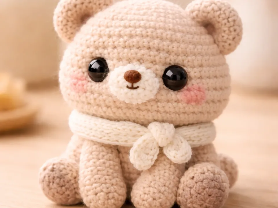 a cute little teddy bear - Free 3D Print Model - MakerWorld