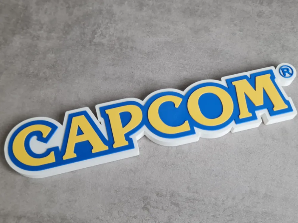 Capcom Logo - Modelo de impresión 3D gratuito - MakerWorld