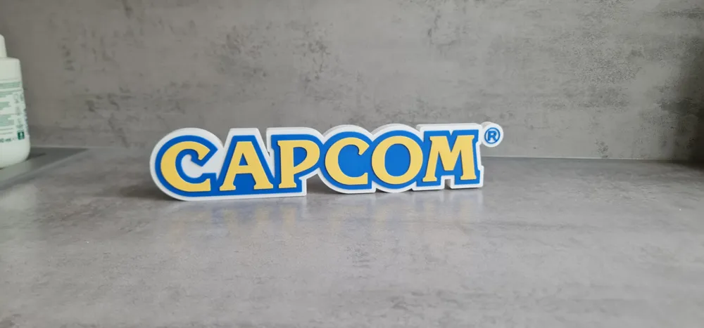 Capcom Logo - Modelo de impresión 3D gratuito - MakerWorld