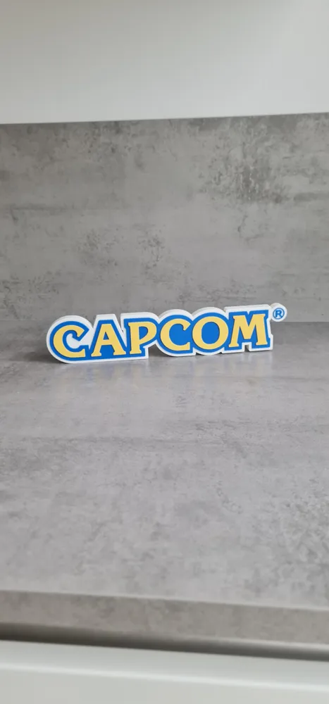 Capcom Logo - Modelo de impresión 3D gratuito - MakerWorld