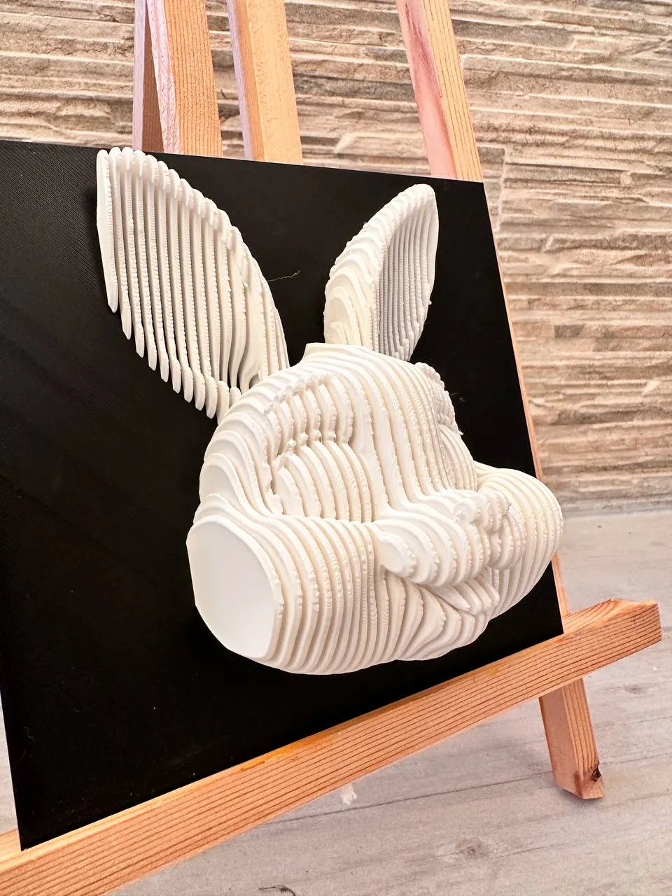 Bunny Layered Sculpture by Emanuele - MakerWorld