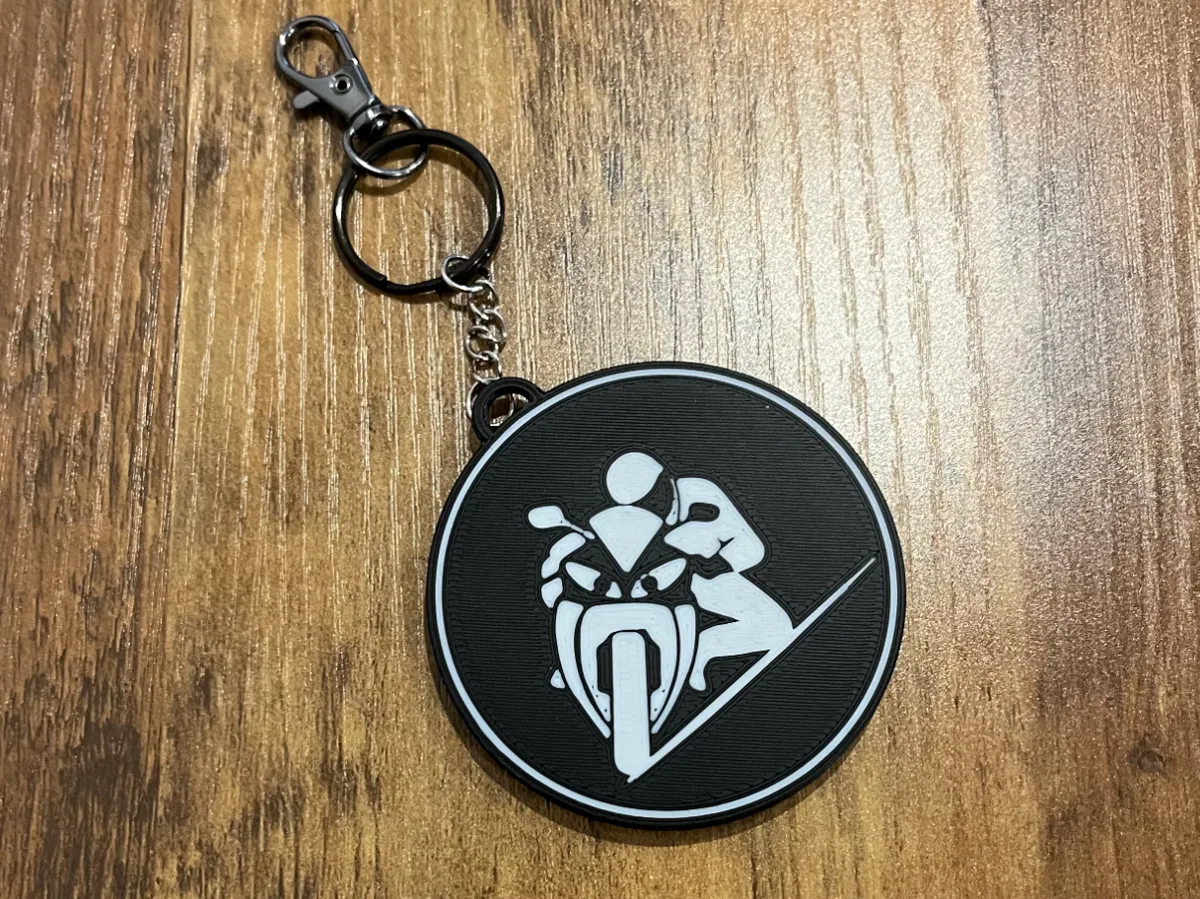 motorcycle keychain - Free 3D Print Model - MakerWorld