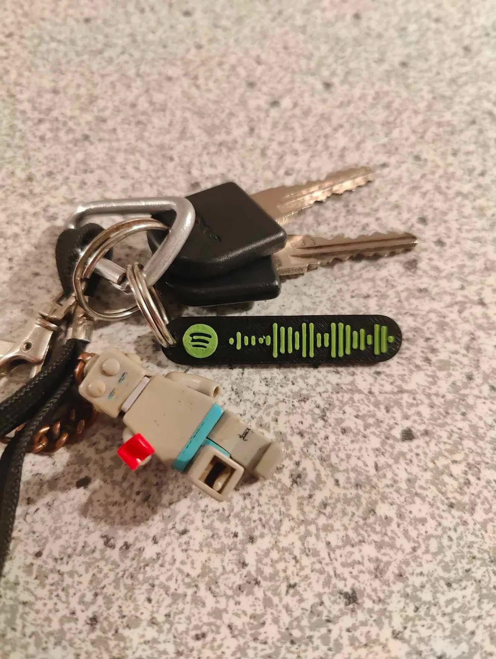 Rick Roll Spotify Code Schlüsselanhänger von Thor Müller - MakerWorld