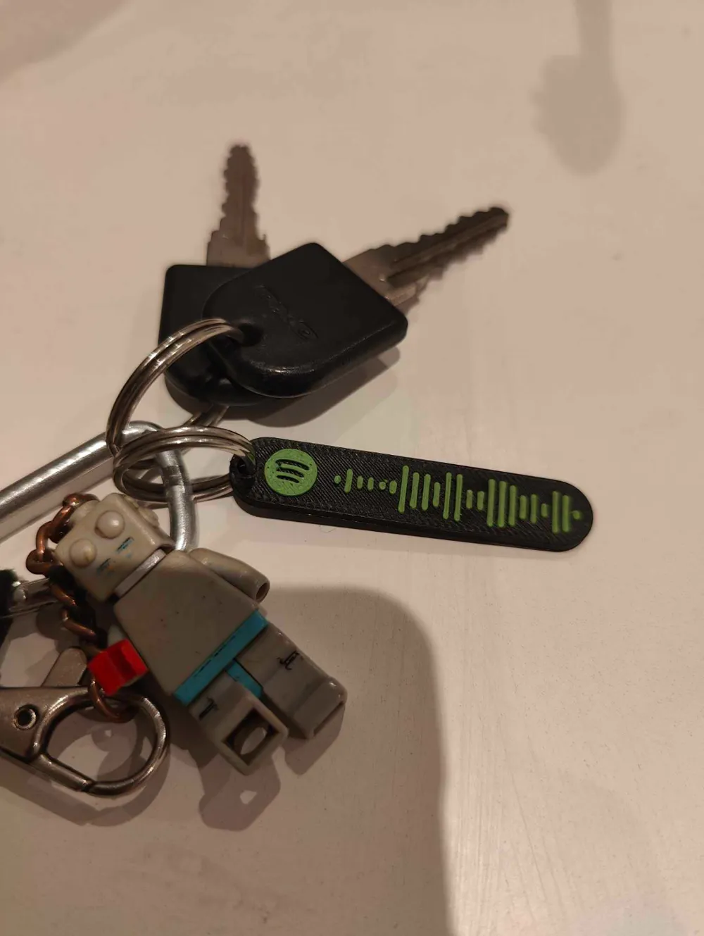 Rick Roll Spotify Code Schlüsselanhänger von Thor Müller - MakerWorld