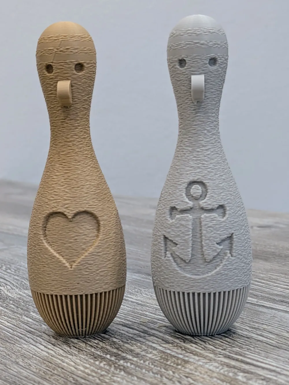 Coastal Gulls – Heart & Anchor Edition by lov3d MakerWorld: Download Free 3D Models