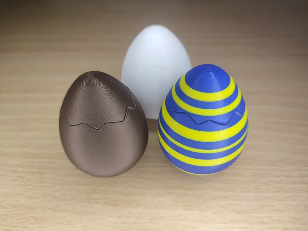 Jumping Eggshell - Easter Egg with Surprise by BamBam Design - MakerWorld