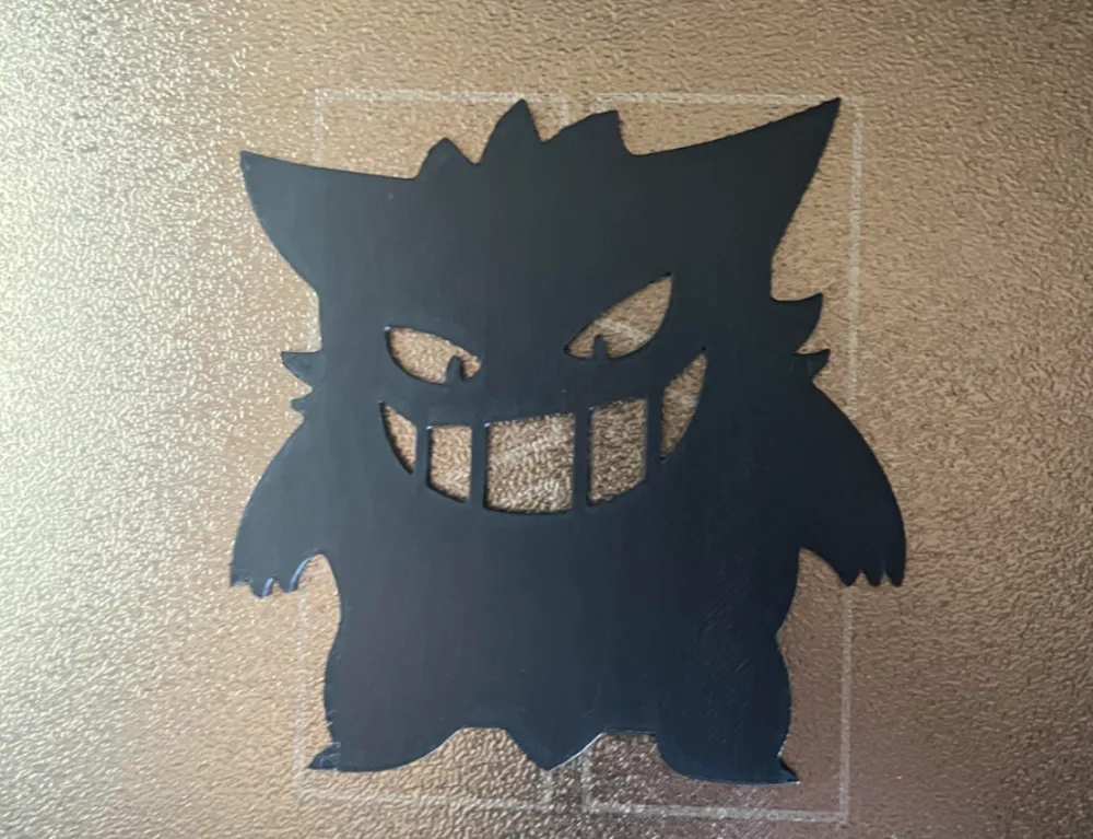 Gengar Wall art by Stampeggiando - MakerWorld