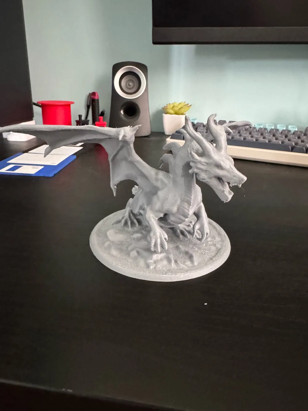 Huge DRAGON - DND / Tabletop monster - Free 3D Print Model - MakerWorld
