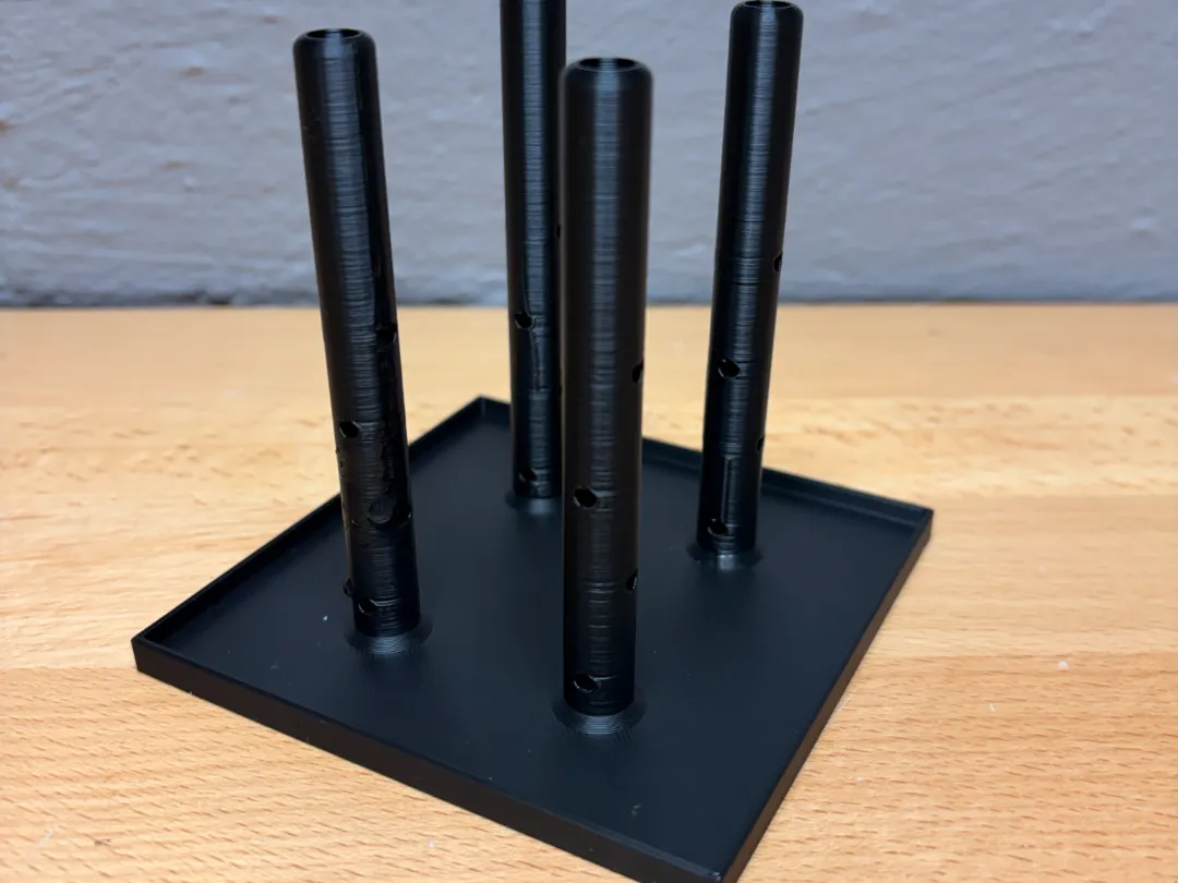 Liquor Sample Bottle Drying Rack - Free 3D Print Model - MakerWorld