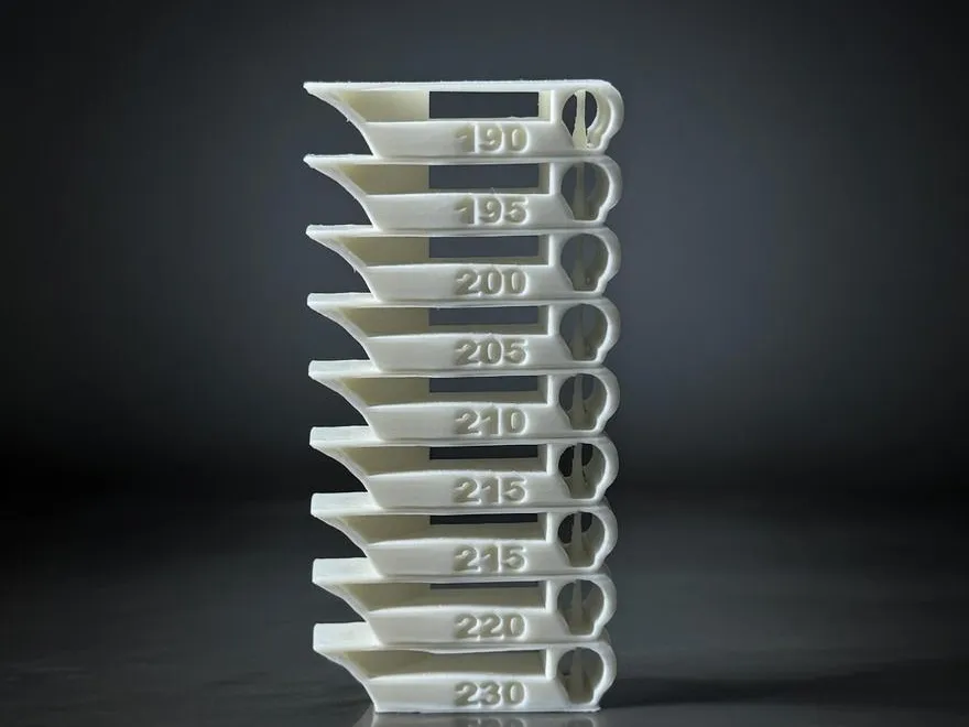 Nozzle Temperatur Test - Free 3D Print Model - MakerWorld